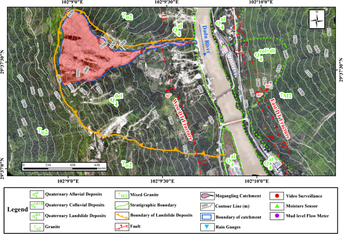 Probabilistic rainfall thresholds of post-earthquake debris flows by ...