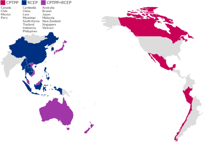 Competition or complementarity? Assessing the interaction effects of RCEP and CPTPP on ...