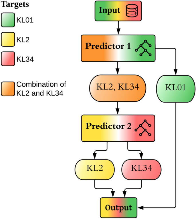 Two-Stage Classification of Future Knee Osteoarthritis Severity After 8 ...