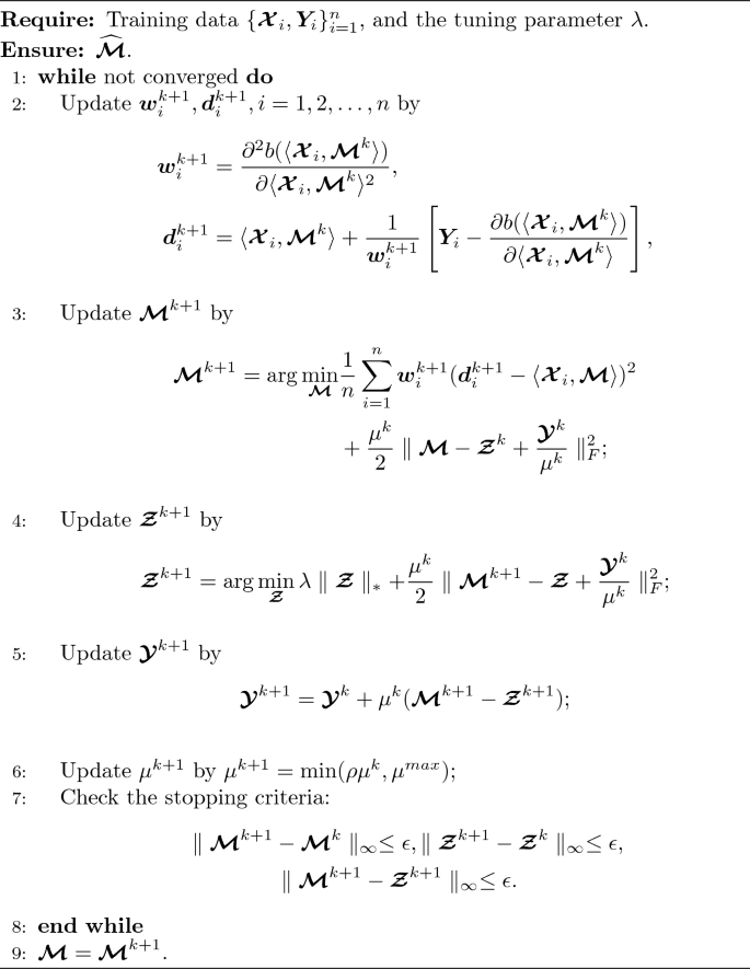 Generalized high-dimensional tensor learning with nuclear norm ...