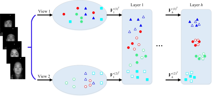 Robust multi-view clustering via collaborative constraints and multi-layer concept factorization ...