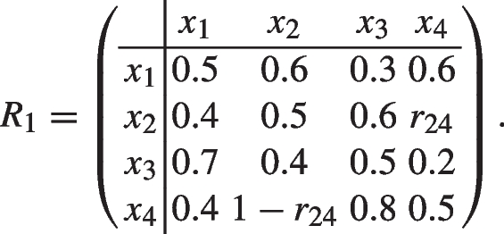 Existence and simulation of multiple solutions to an optimization model for completing ...