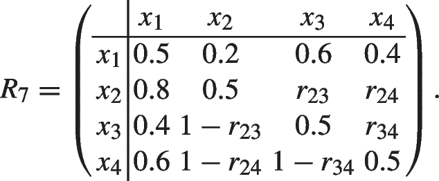 Existence and simulation of multiple solutions to an optimization model ...