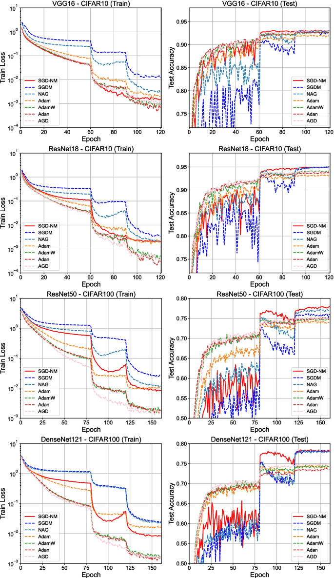 Stochastic gradient accelerated by negative momentum for training deep neural networks | Applied ...