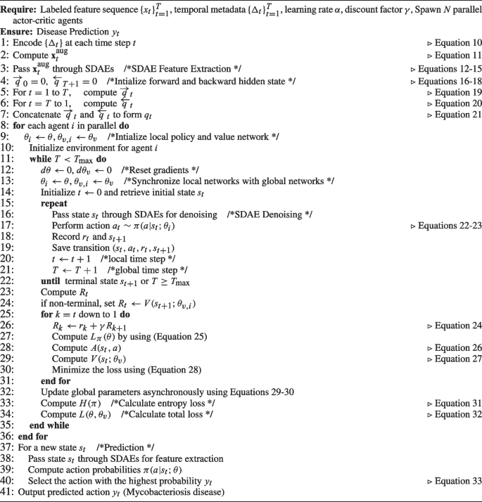 Explainable deep reinforcement learning with BIGRU-A3C for early ...