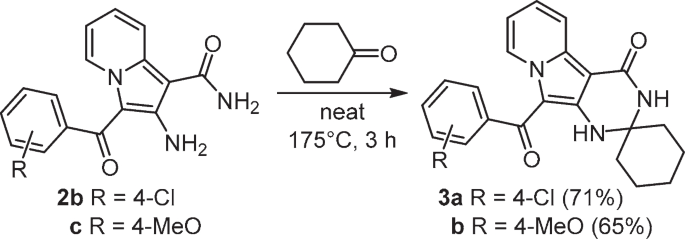 The synthesis of 3-aroyl-1-carboxamide-substituted indolizines ...