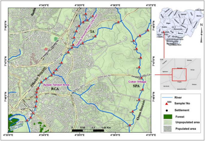 Evaluating the quality of sediments in streams draining contrasting ...