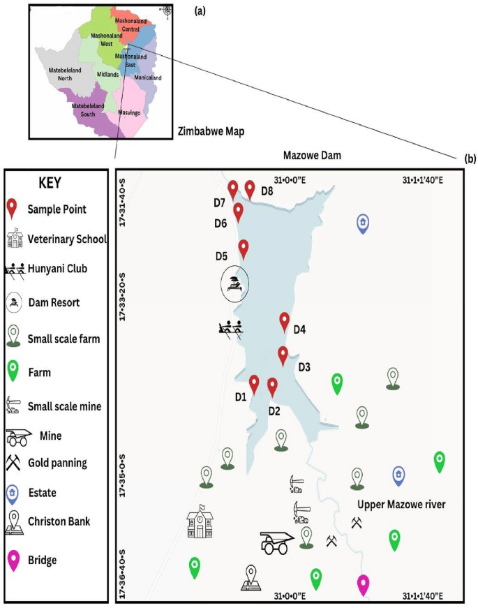 Trace metal speciation trends in Mazowe dam, Zimbabwe, a typical sub ...