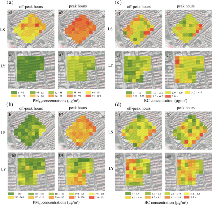 Characterizing the distribution pattern of traffic-related air ...