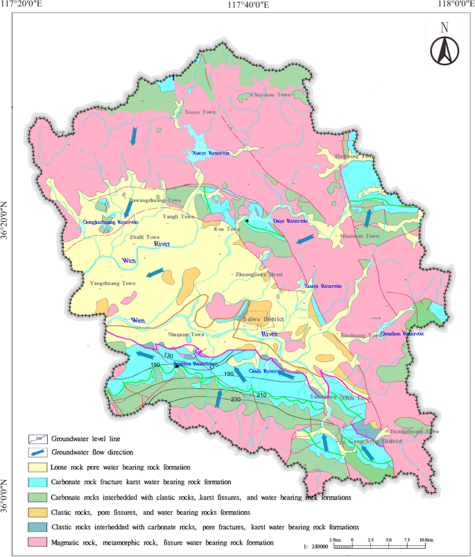 Hydrochemical assessment of groundwater utilizing statistical analysis ...