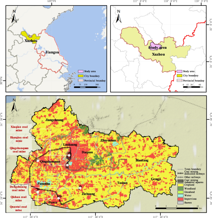 Impacts of landscape patterns on habitat quality in coal resource ...
