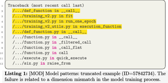 What causes exceptions in machine learning applications? Mining machine learning-related stack ...