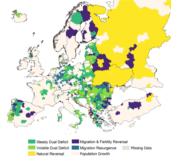The Demographic Causes of European Sub-National Population Declines ...