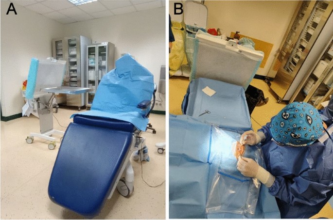 Mobile unidirectional airflow device reduces air contamination in an ...