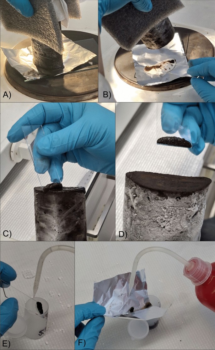 Unlocking varve details: high-resolution sampling via freeze-melt ...