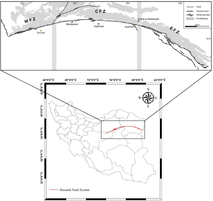 Recurrence Time Distributions of Large Earthquakes along Doruneh Fault ...