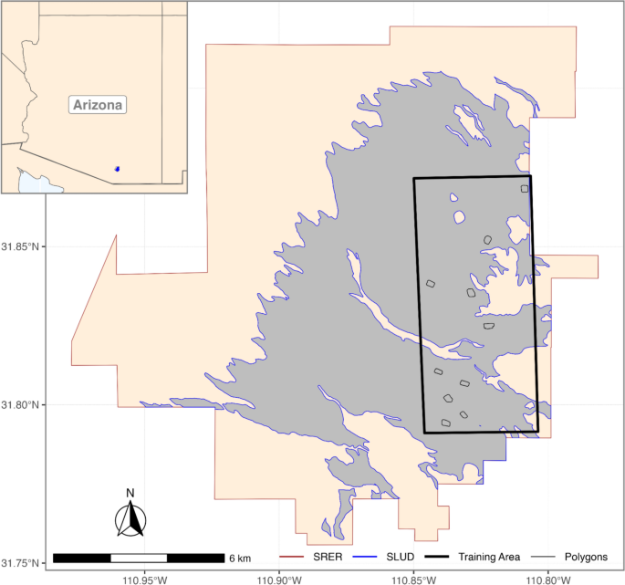 Integrating unoccupied aerial systems and satellite data to map the ...