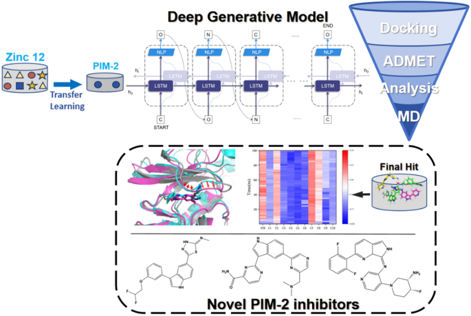 Identification of potential PIM-2 inhibitors via ligand-based generative models, molecular ...