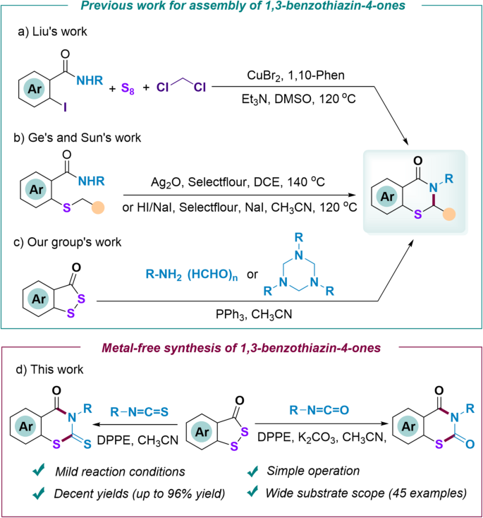 Organophosphine-mediated formal [4 + 2] cycloadditions of benzo[c][1,2 ...