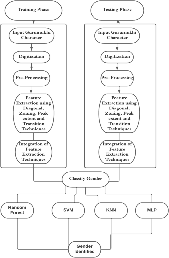 Gender classification based on handwriting using Gurmukhi characters ...