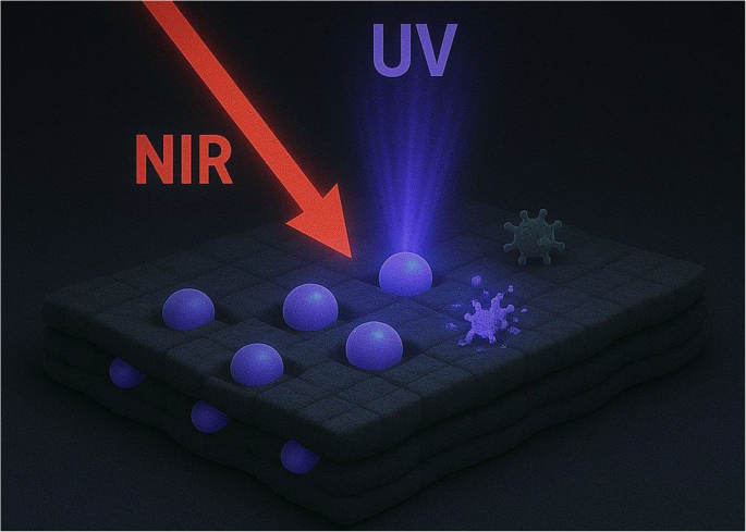Upconversion nanoparticles for in situ UV generation in 3D printable ...