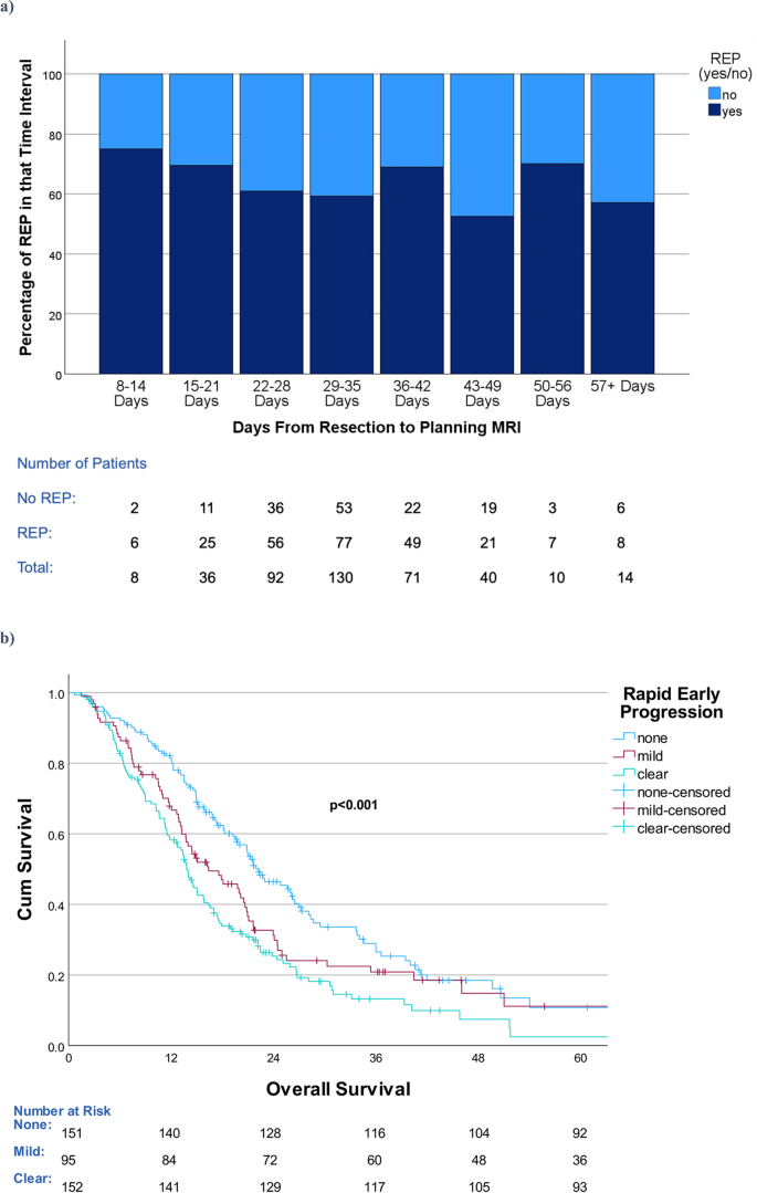 Rapid early progression of glioblastoma: evaluation of a novel prognostic radiologic biomarker ...