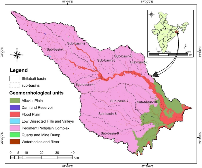 Event-based flood estimation in un-gauged sub-basins: a comparative ...