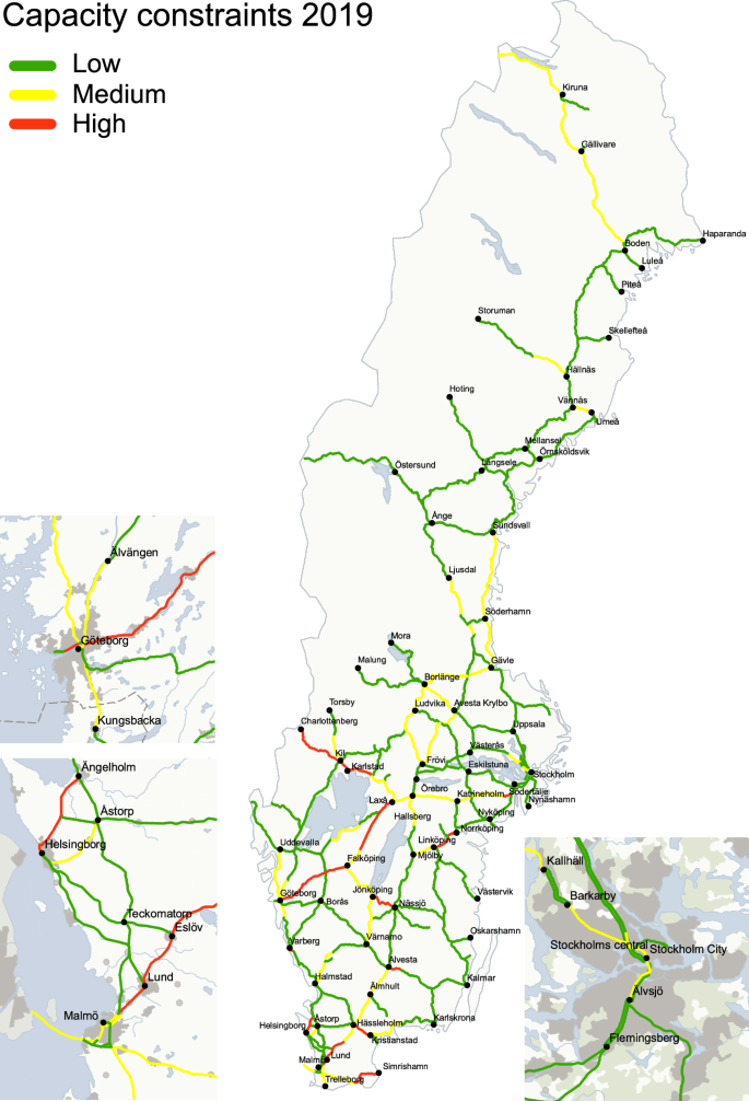 Simulating railway punctuality in three Swedish metropolitan regions ...