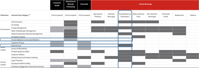 A double-edged sword: materiality classifications of sustainability ...