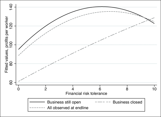 The non-linear impact of risk tolerance on entrepreneurial profit and ...