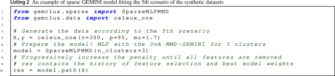 Sparse and geometry-aware generalisation of the mutual information for joint discriminative ...