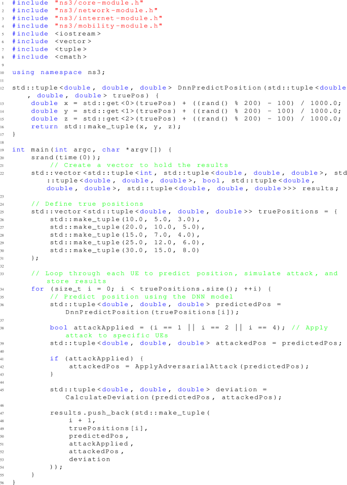 5/6G enhanced adversarial attack defense algorithm using the NS3 simulator | Telecommunication ...