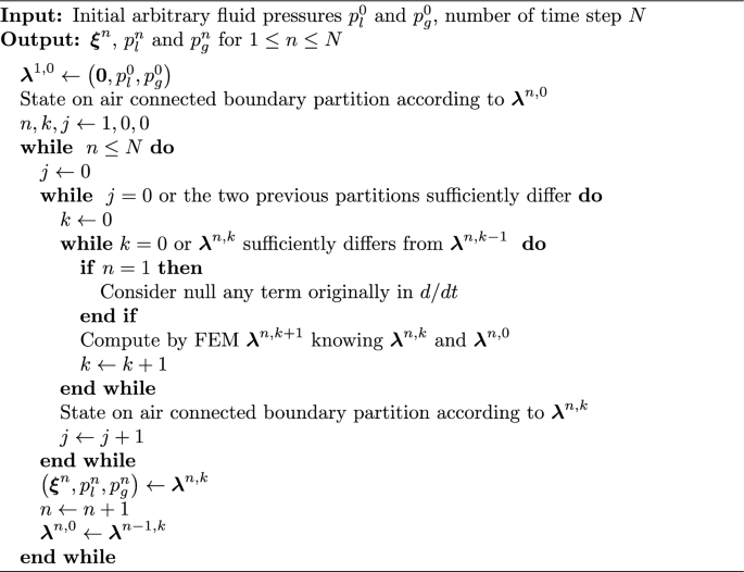 Modelling Transition Between Fully and Partially Saturated Porous Media ...