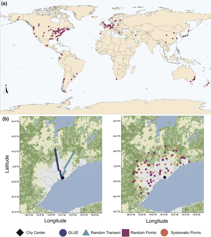 Comparing approaches to quantify urbanization on a multicontinental ...