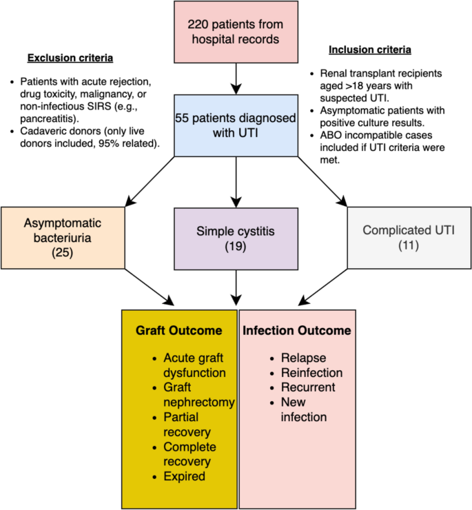 Spectrum and impact of urinary tract infections among adult renal ...