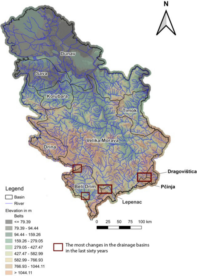 GIS-Based Methods for Identifying River Networks Types and Changing ...
