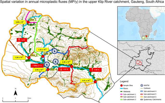 Identifying Environmental Factors Influencing the Concentration, Fluxes and Spatial Distribution ...