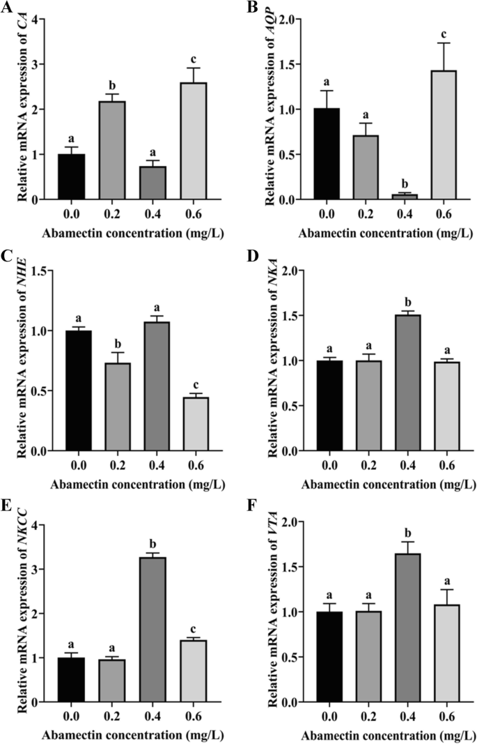 Effect of abamectin on osmoregulation in red swamp crayfish ...