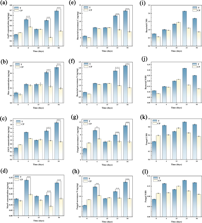 Microbial necromass facilitated the humification process through amino ...