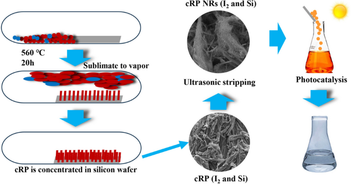 Controllable preparation of red phosphorus nanoribbons for enhanced ...