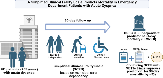 A simplified clinical frailty scale predicts mortality in emergency ...