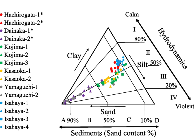 Effect of particle size distribution of sediments on development of ...