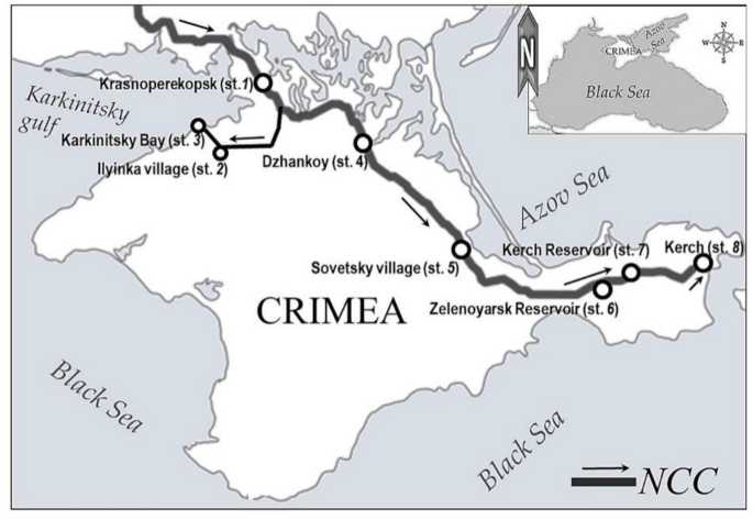 Features of the spatial and seasonal distribution of hydrocarbons in ...