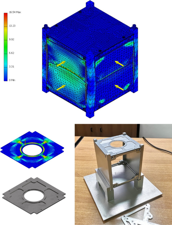 Improving the Reliability of Satellite Components Using Finite Element Analysis and 3D Printing ...