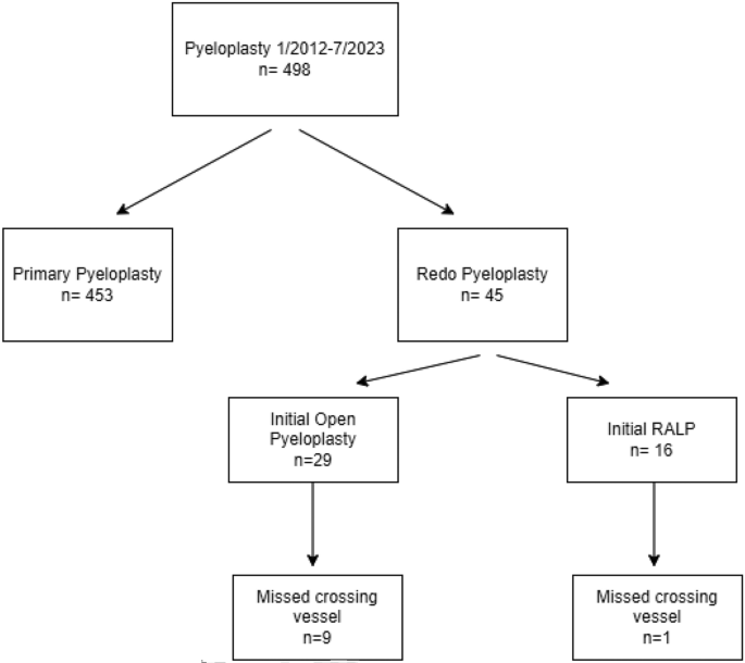 The missed crossing vessel during open pyeloplasty: a potential ...