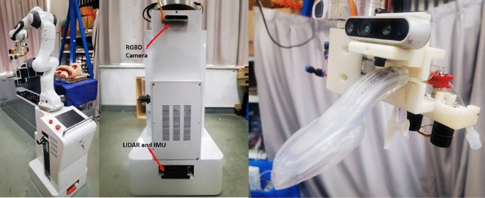 Preoperative positioning of robot-assisted tracheal intubation system ...