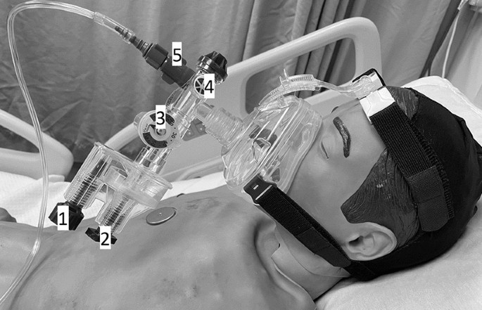 Use of a gas-operated ventilator as a noninvasive bridging respiratory ...