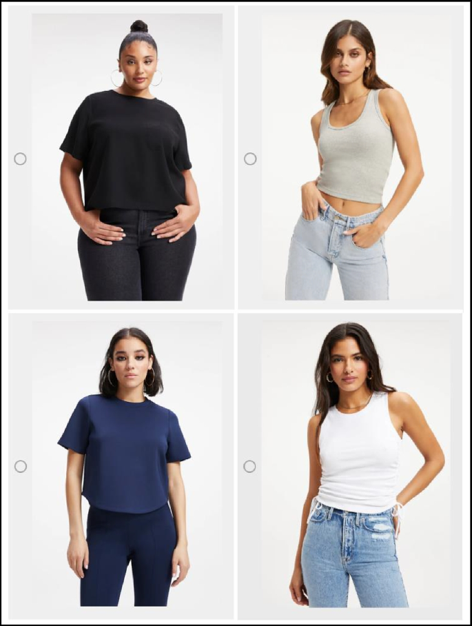 One size does not fit all: Optimizing size-inclusive model photography ...