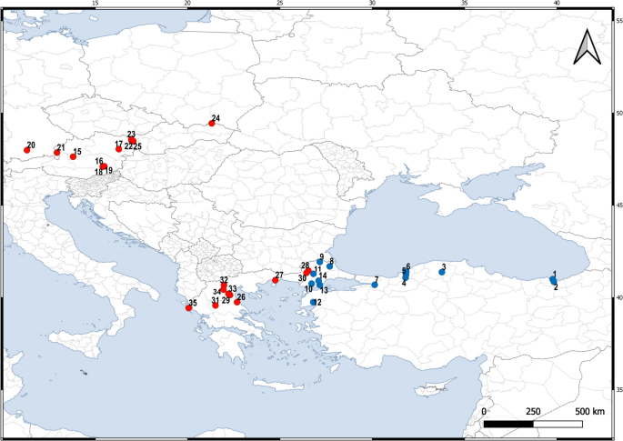 The first results on phylogeography and genetic structure of Rana ...