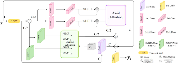 Dual-branch fall detection algorithm based on multi-scale temporal ...